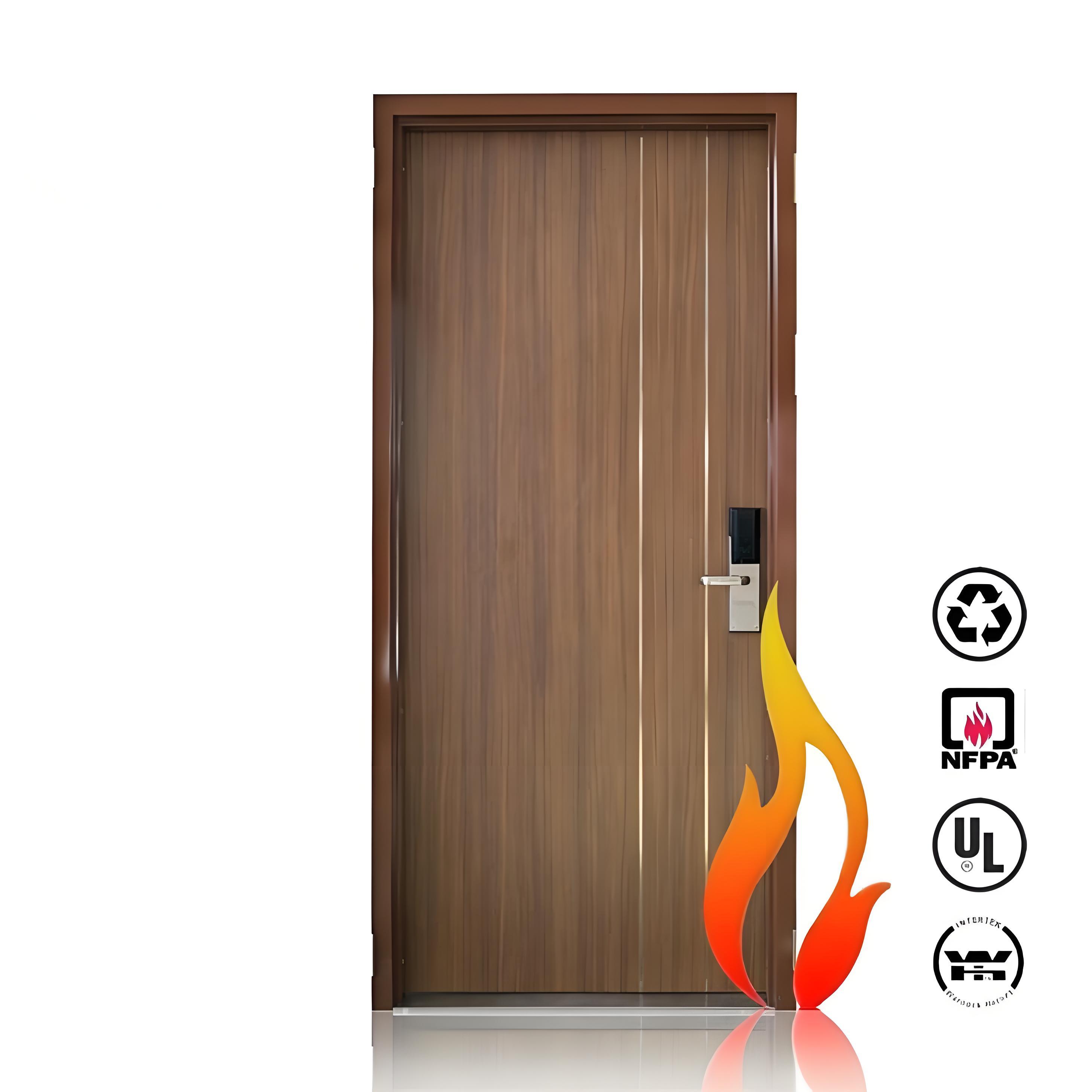 Fire Rated Wood Door - Fulju