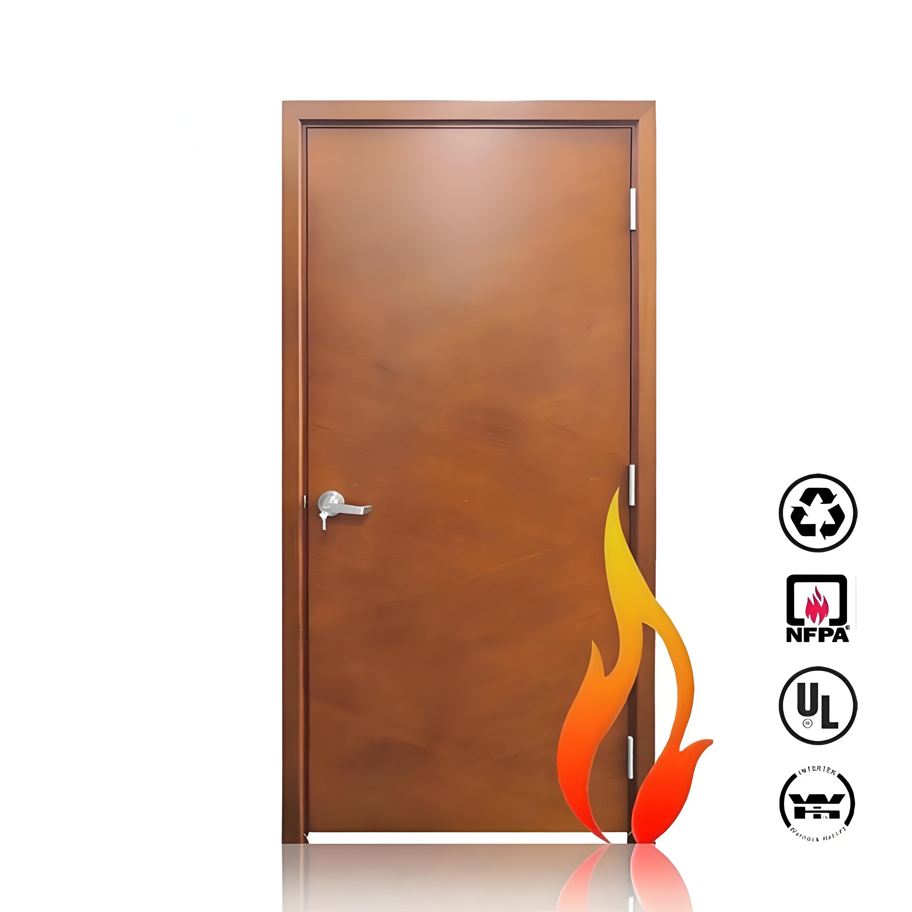 Fire Rated Wood Door - Fulju